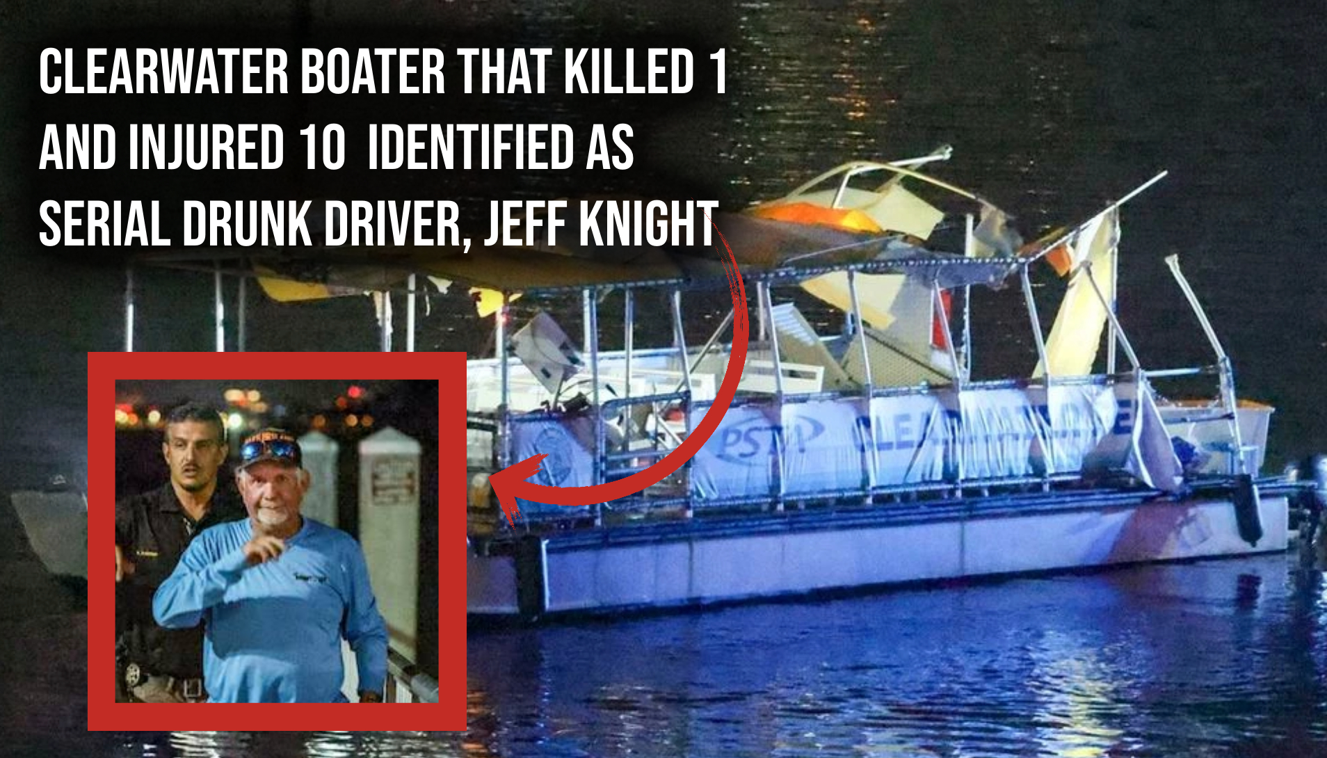 Clearwater Boat Driver Identified After Fatal Hit-and-Run